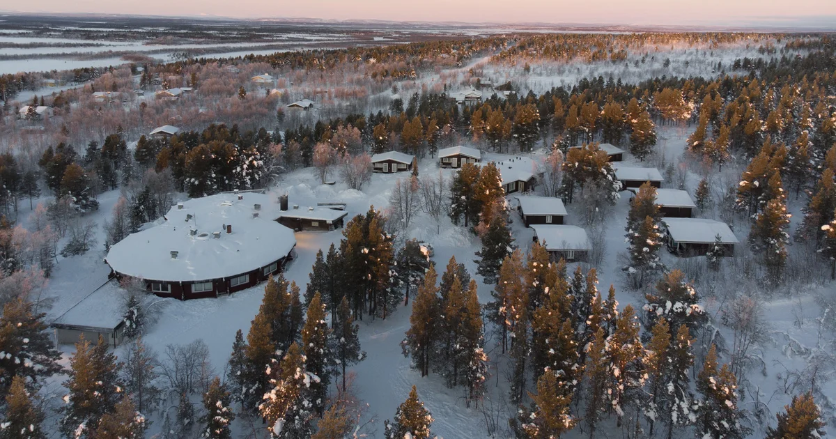 Davvi Arctic Lodge in Lapland on the border of Finland and Sweden | Transun